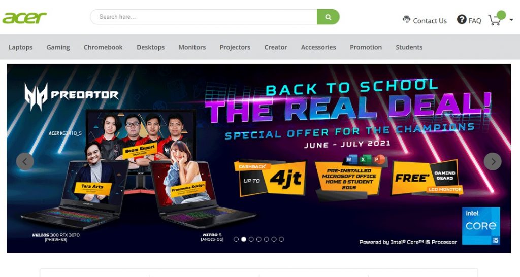 Promo Acer "Back To School" Hadirkan Ragam Laptop dan Monitor Sesuai ...