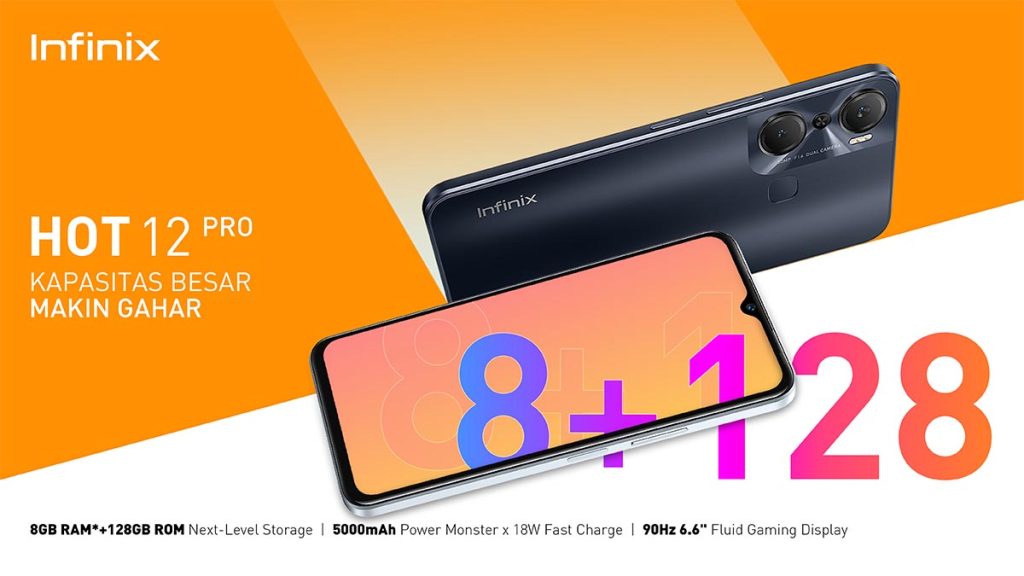 Infinix HOT 12 Pro resmi meluncur dengan harga paling terjangkau